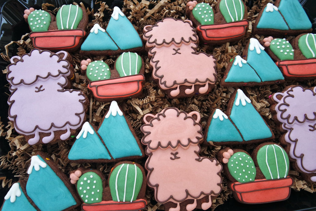 Llama 3D Printed Cookie Cutter Set of 3 – Piping Mad Prints